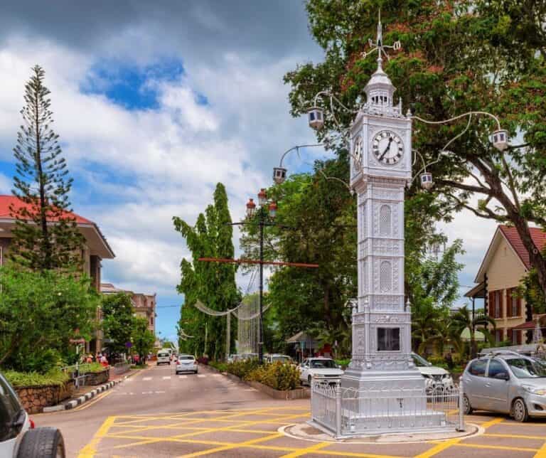 Victoria Clock Tower - Inside Seychelles