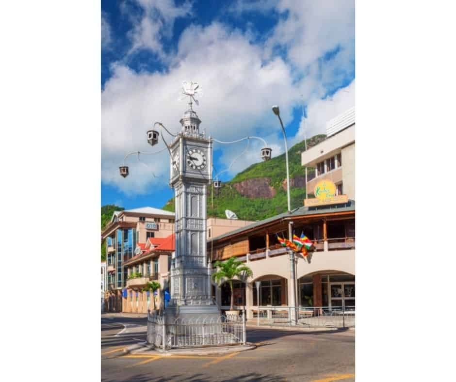 Victoria Clock Tower - Inside Seychelles