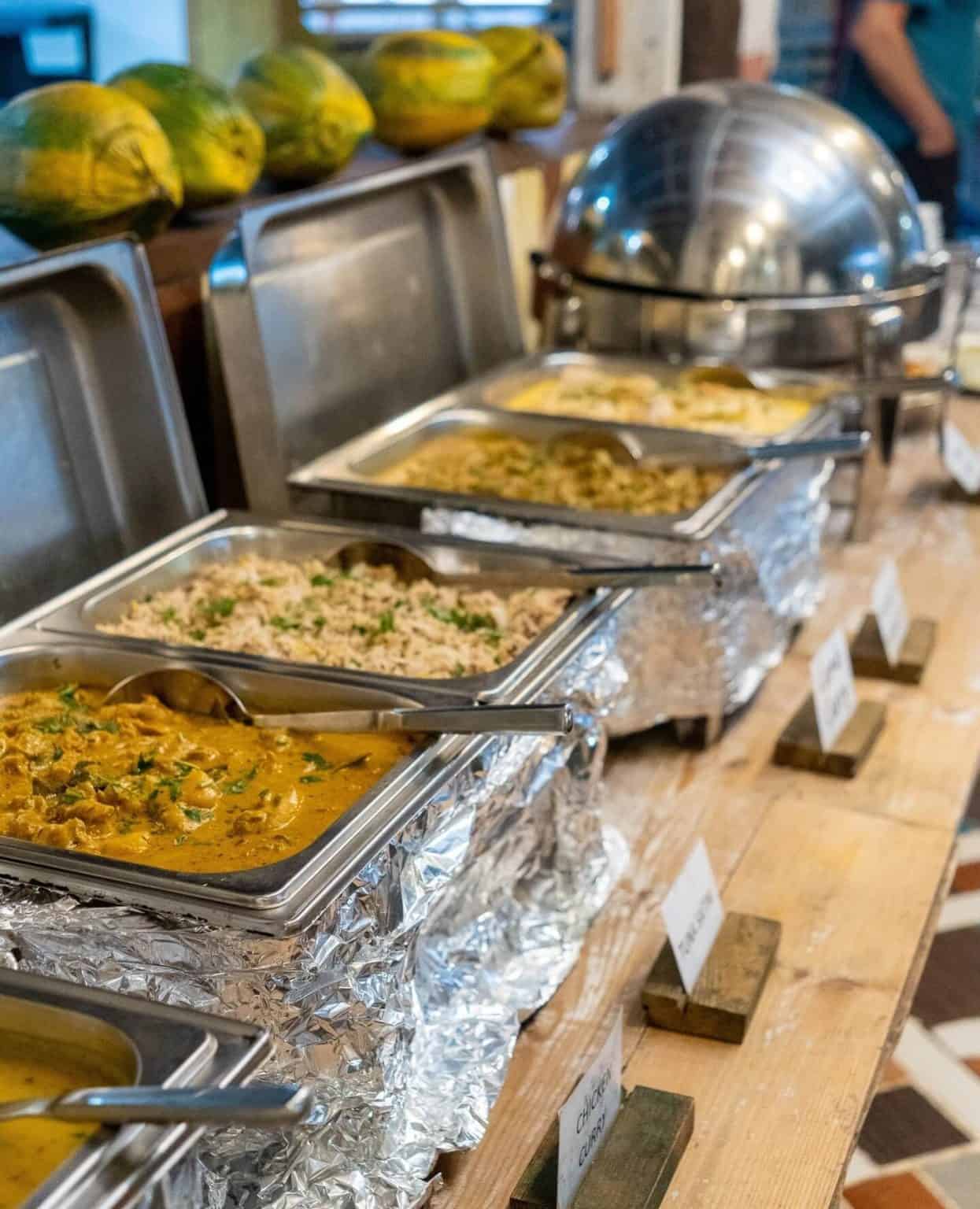 Creole Buffet at Boat House Restaurant - Inside Seychelles