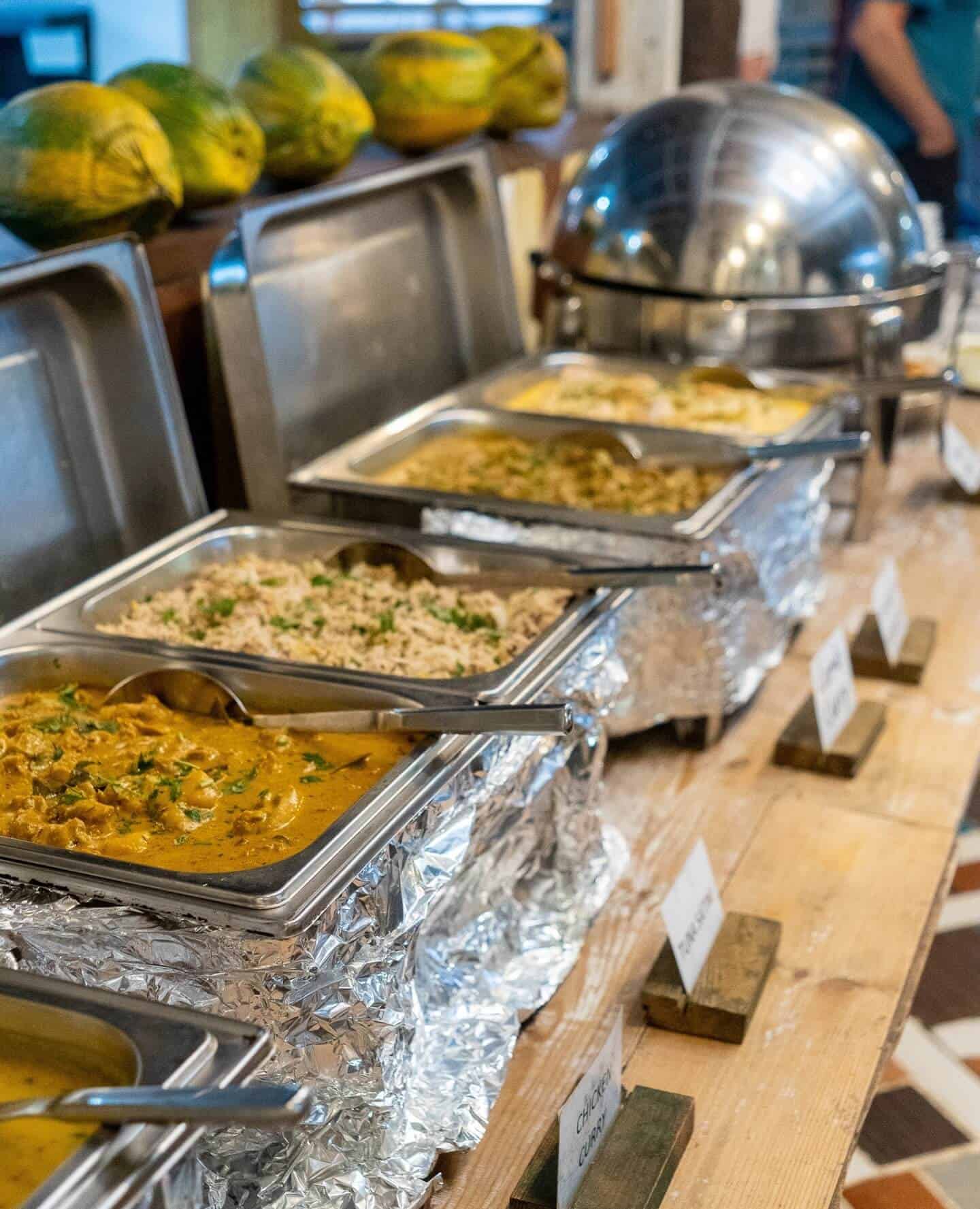 Creole Buffet at Boat House Restaurant - Inside Seychelles