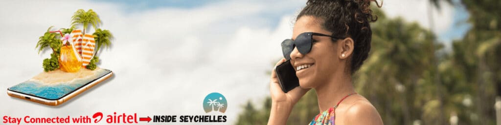 Book your eSIM card before you arrive in Seychelles with Airtel ...