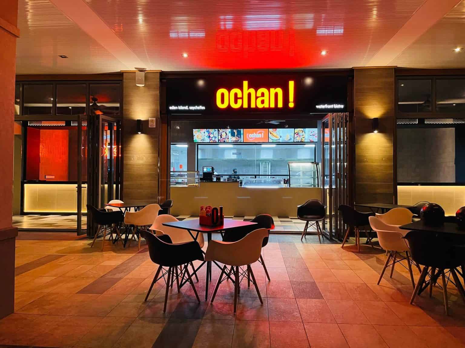 Ochan! Waterfront Bistro - Inside Seychelles