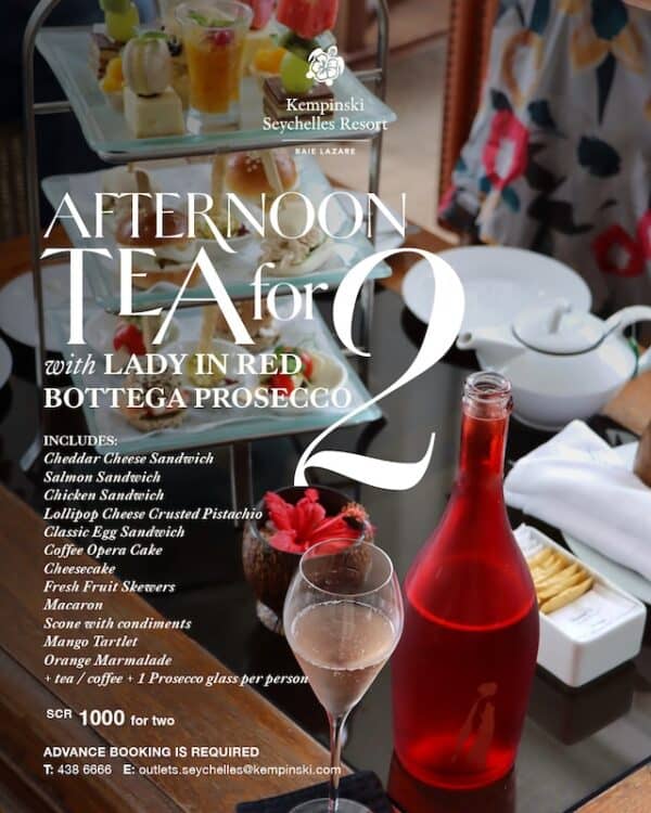 Win Afternoon Tea At Kempinski Resort - Inside Seychelles