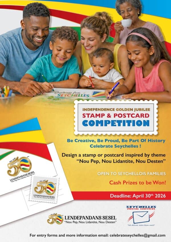 Stamp & Postcard Contest - Inside Seychelles